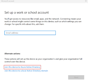 Add a Device to AZURE Active Directory – Blog